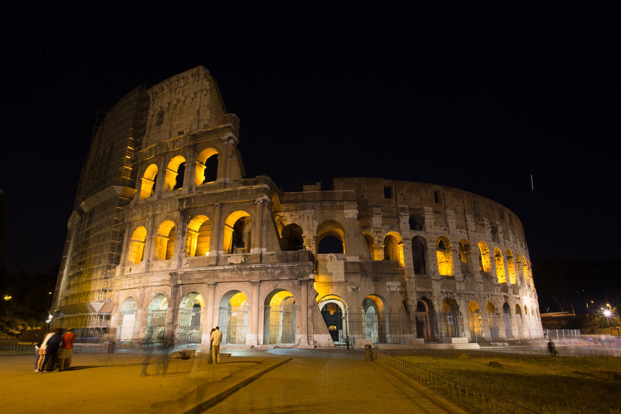 Roman Colosseum Roof