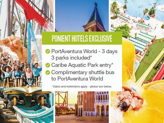 Ponient Hotel Piramide Salou & Theme Park by PortAventura World - Salou ...
