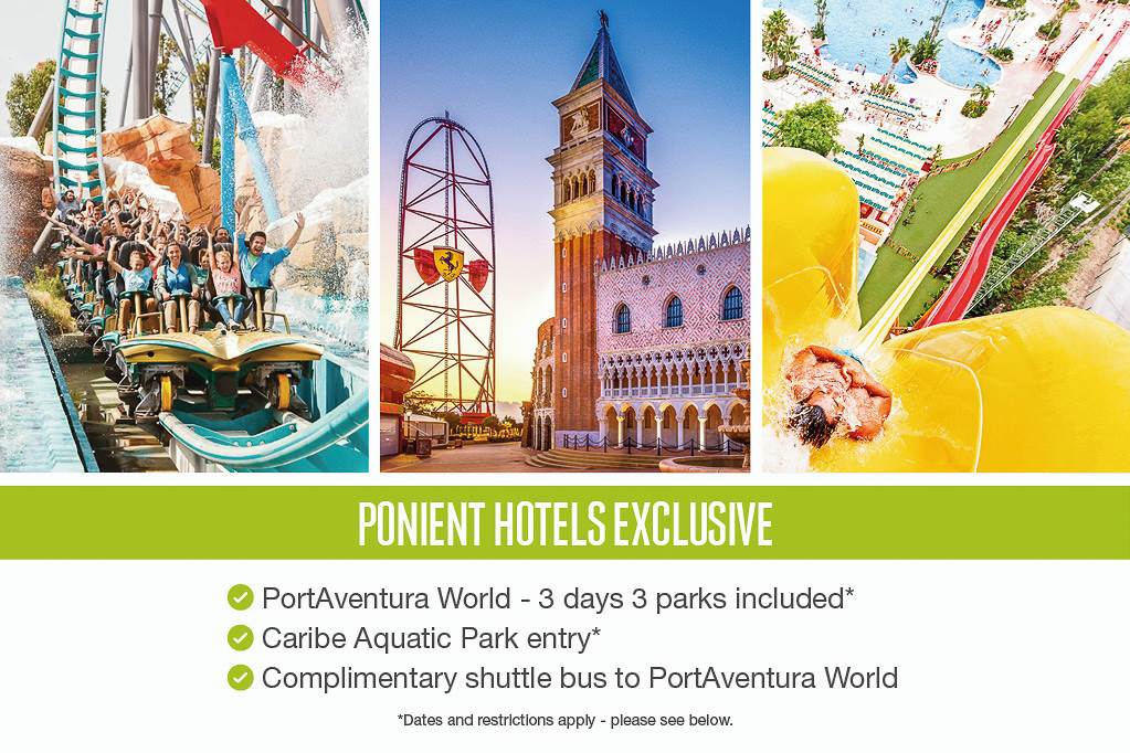 Ponient Hotel Piramide Salou & Theme Park by PortAventura World - Salou ...