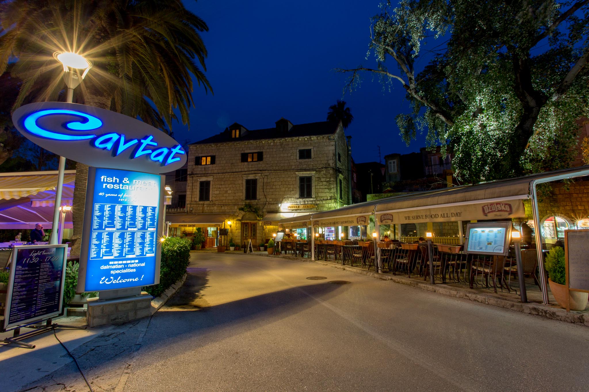 Cavtat promenade (Dubrovnik Coast)